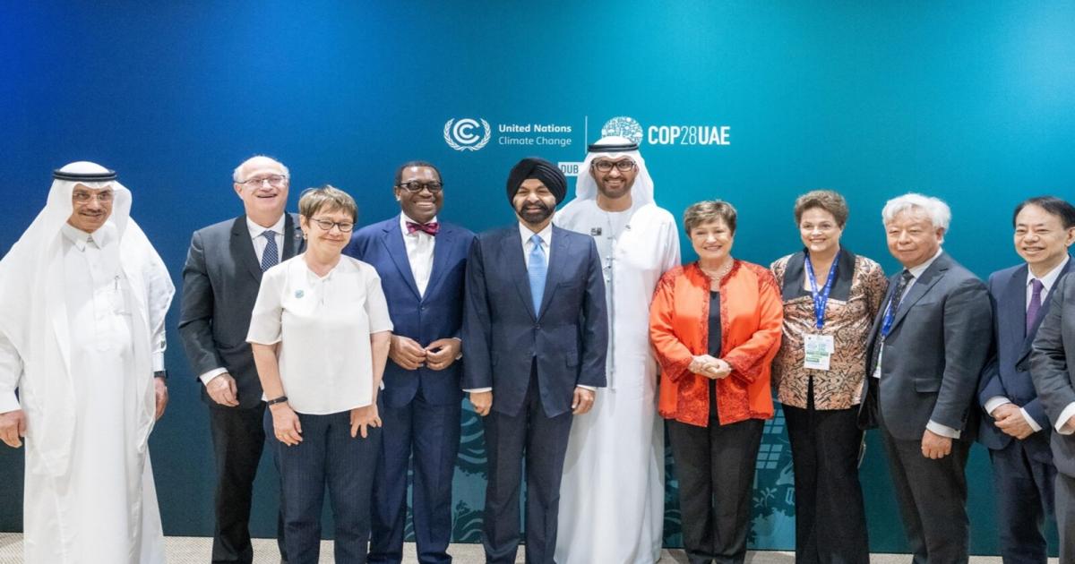 COP28: Multilateral Development Banks boost joint action on climate and development | News | IsDB